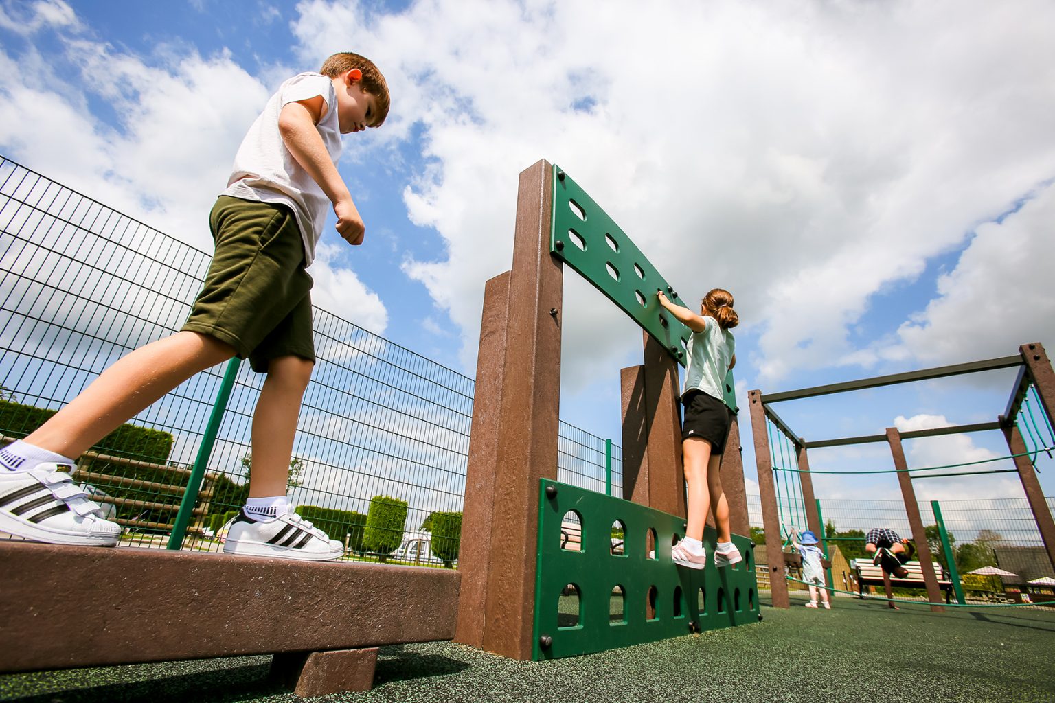 Family Camping at Callow Top Holiday Park