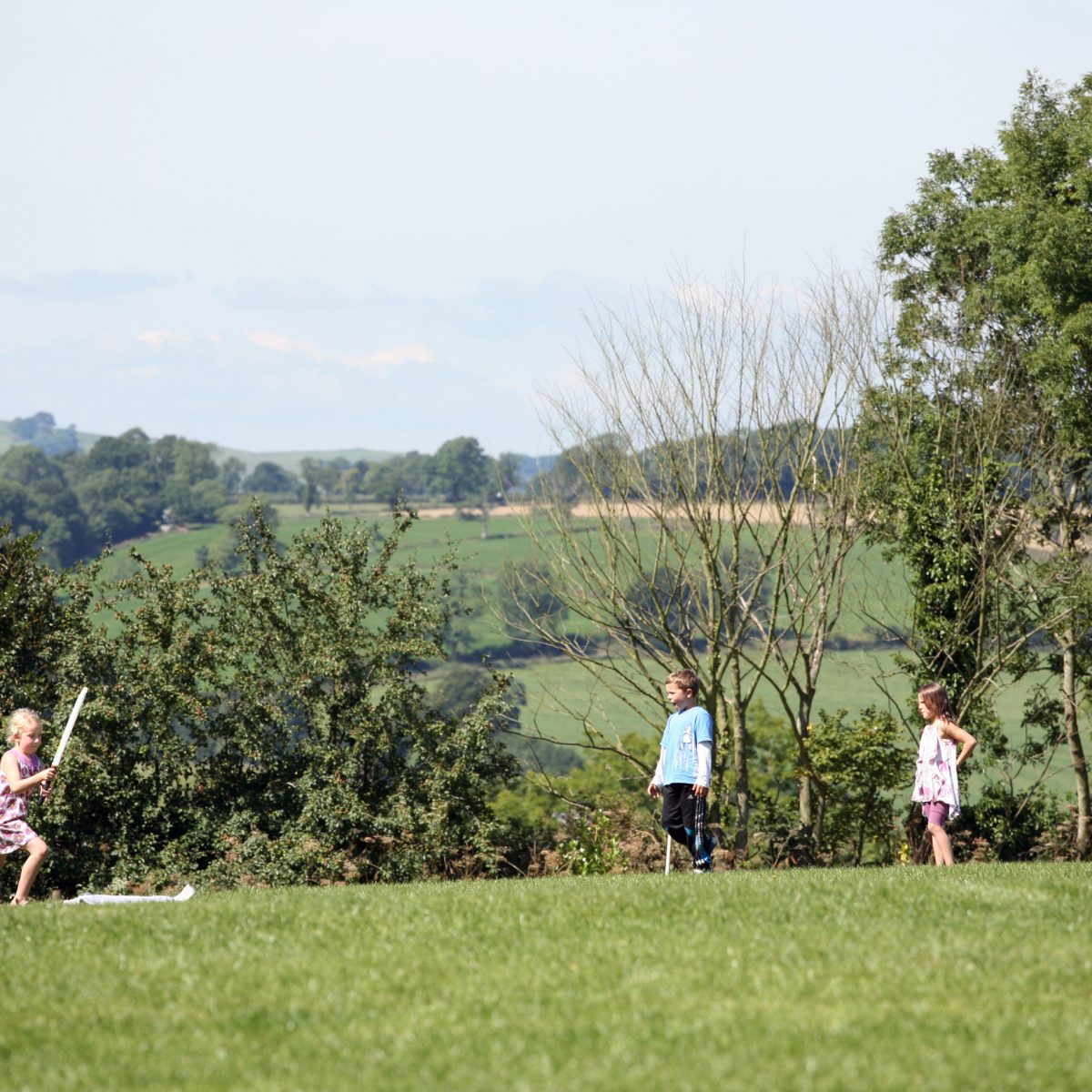 Family Camping at Callow Top Holiday Park